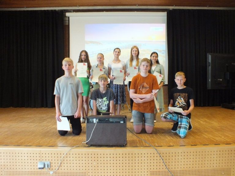 Das beste Zeugnis der Klasse – Realschule Enger